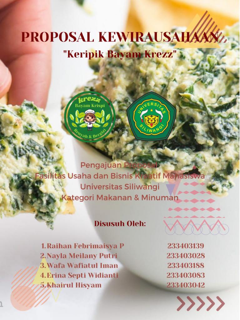 Contoh Proposal Makanan | PDF