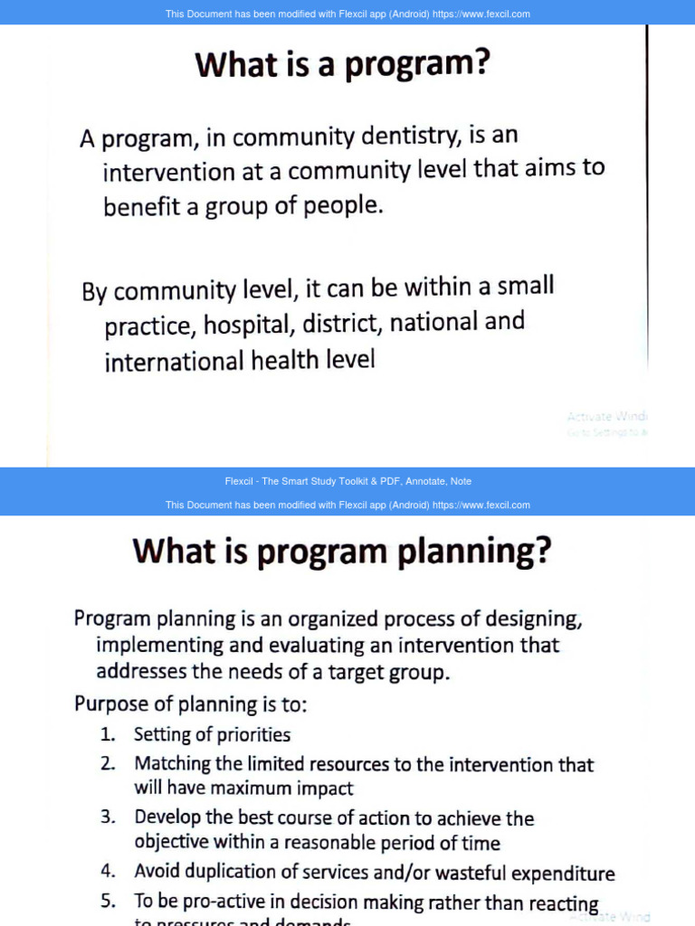 Program Plan CD | PDF