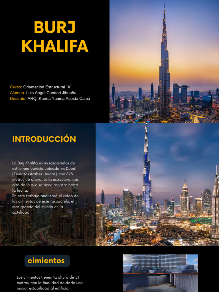 Analisis Del Burj Khalifa | PDF