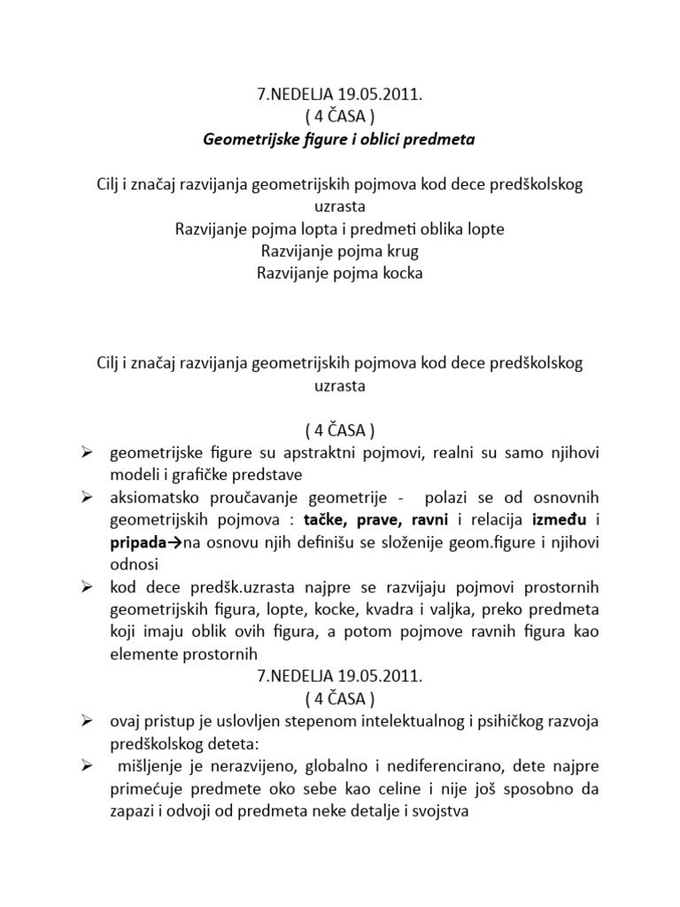 Predavanje br7 | PDF