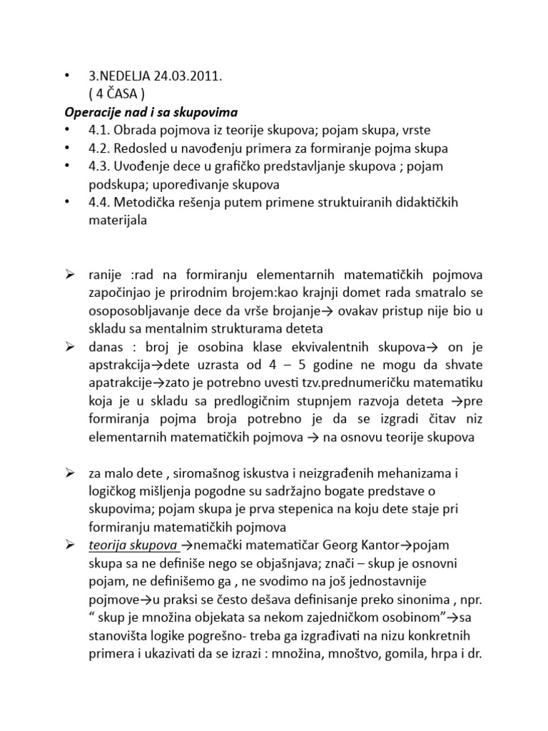 Predavanje br4 | PDF