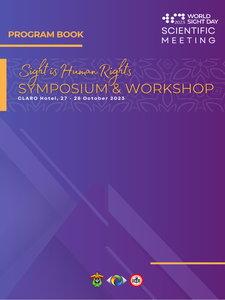 Program Book WSD Scientific Meeting 23 | PDF