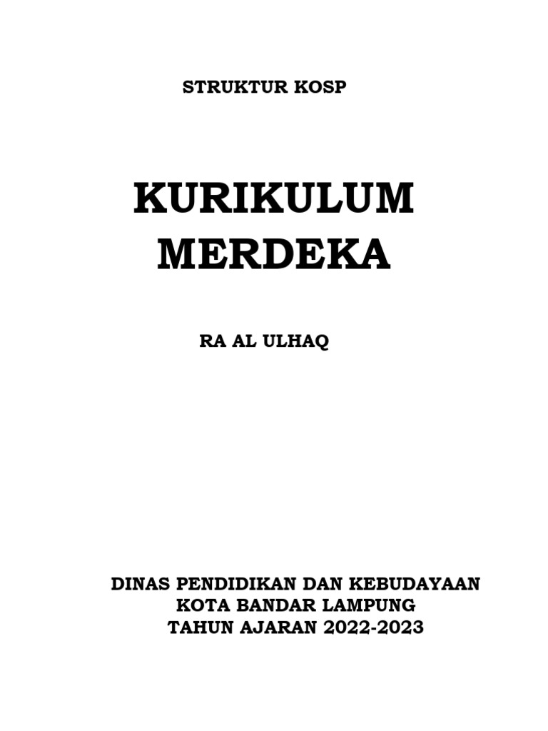 Contoh Kosp | PDF