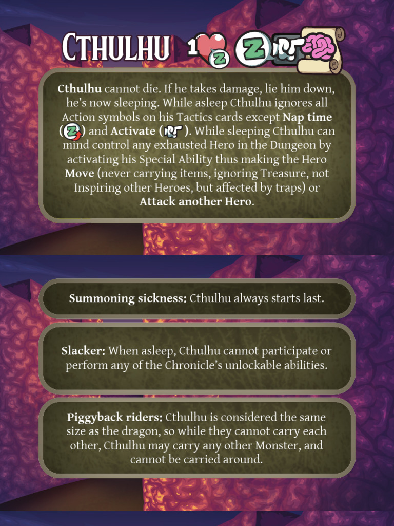 Cthulhu's Dreamer Abilities Explained | PDF