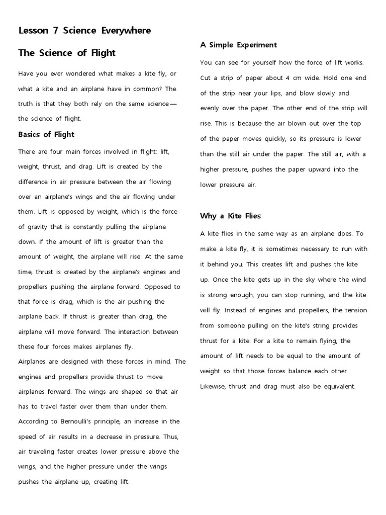 Lesson 7 Science Everywhere | PDF