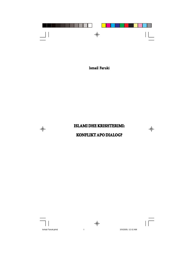 Islami Dhe Krishterimi: Konflikt Apo Dialog | PDF
