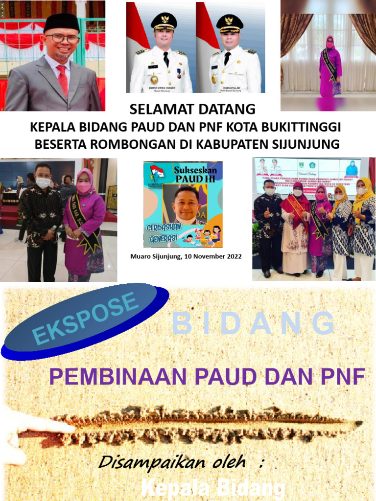EKSPOSE BIDANG PAUD 2022 Oke | PDF