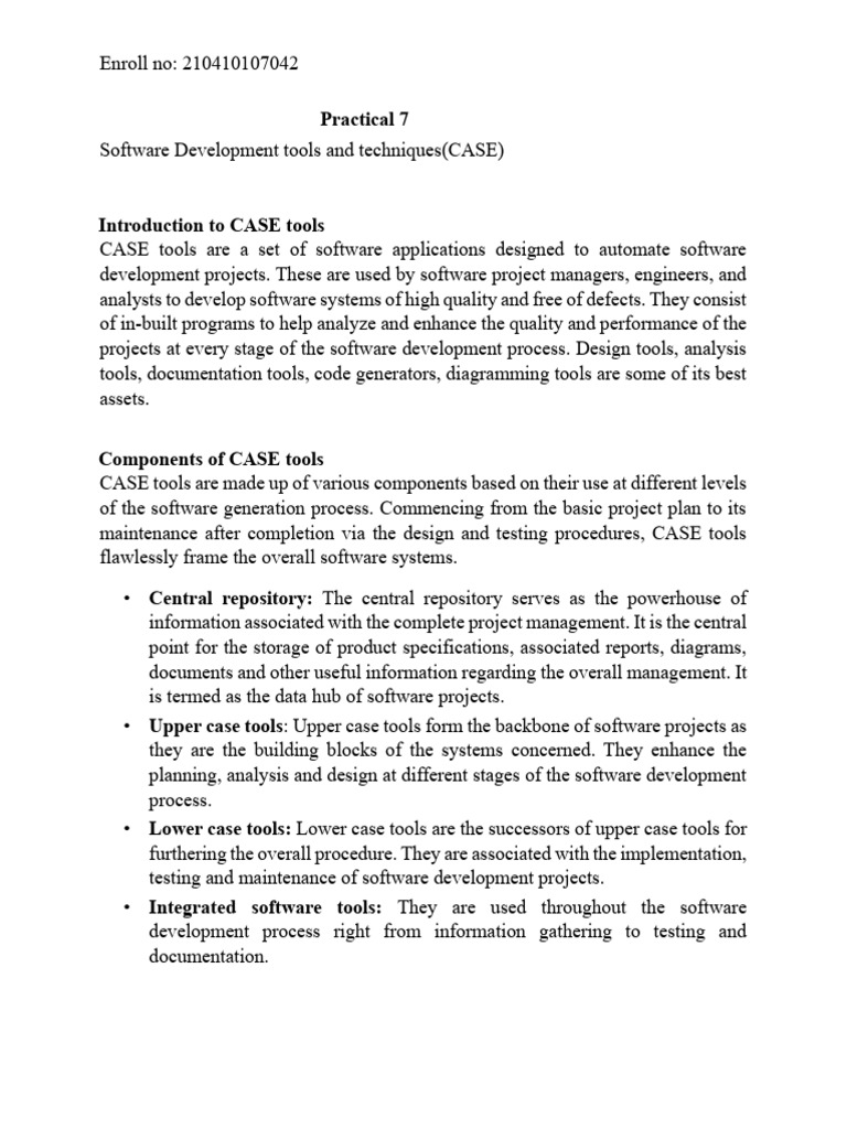 Practical 7 | Download Free PDF | Integrated Development Environment | Software