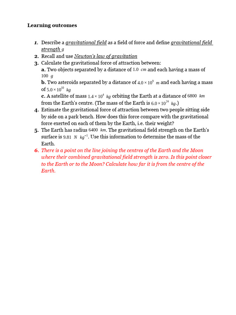 Gravitational Forces Explained | PDF | Teaching Methods & Materials