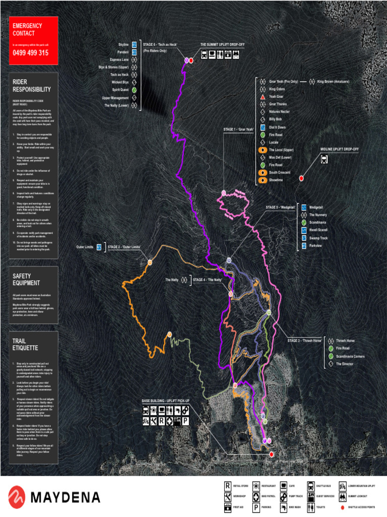 EWS Trail Map - 23MAR23s | PDF