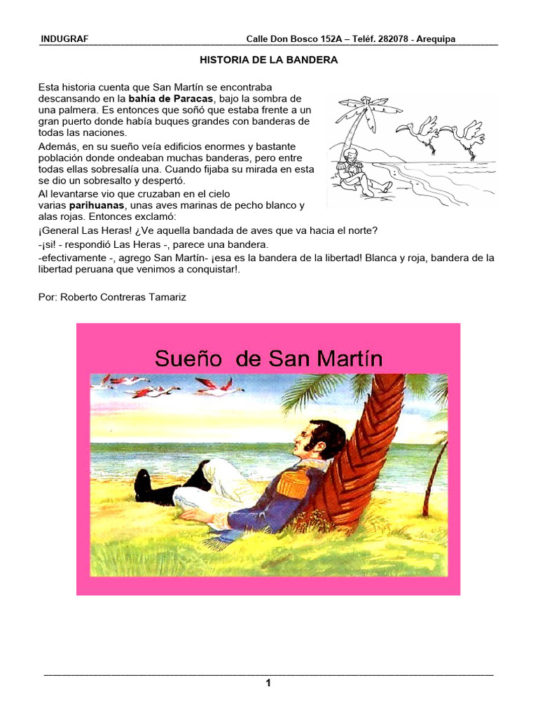 Historia de La Bandera | PDF