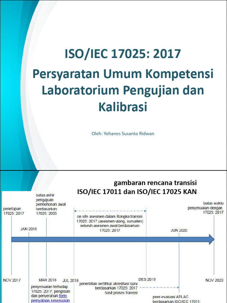 1.ISO 17025 Bagian 1 | PDF