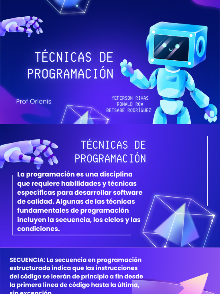 Técnicas de Programación Estructurada | PDF | Programación de computadoras | Programa de computadora