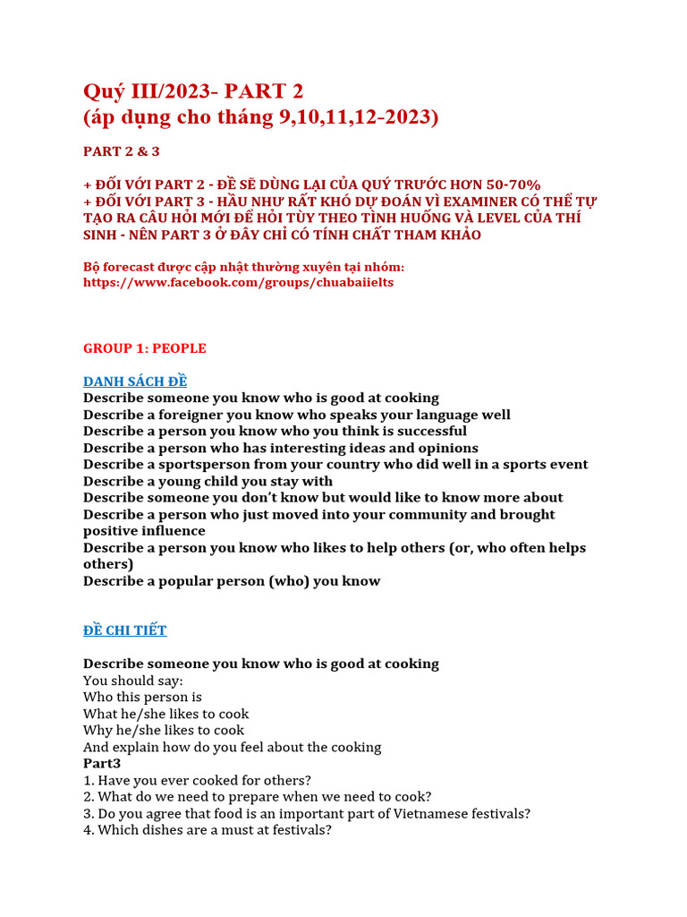 Quý Iii2023 - Part 2 | PDF | Invention | Science