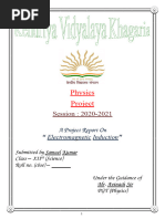 Physics Investigatory Project Grade 12 2023-24 | PDF | Inductor ...