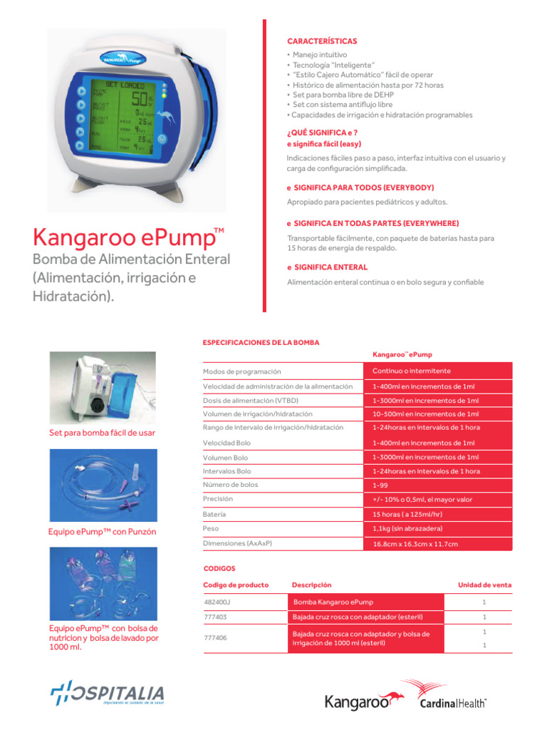 QDKdoeFqQIKnbVJzShX9_Cardinal_Health_Hospitalia_epump_Joey | PDF