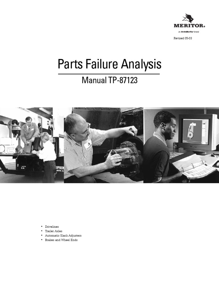 Rockwell Manual TP-87123 Parts Failure Analysis | PDF
