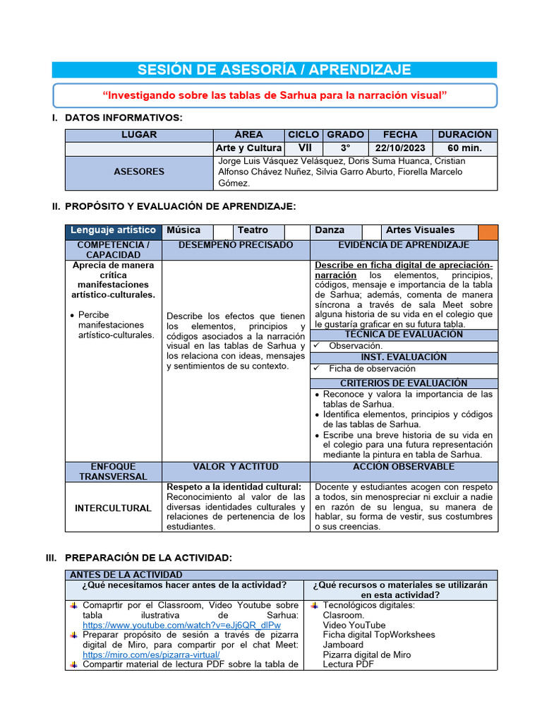 Aprecia - Tablas de Sarhu | PDF