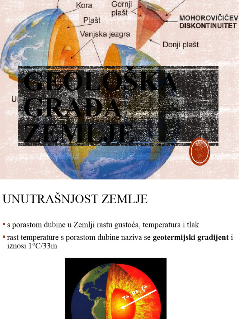 Građa Zemlje | PDF