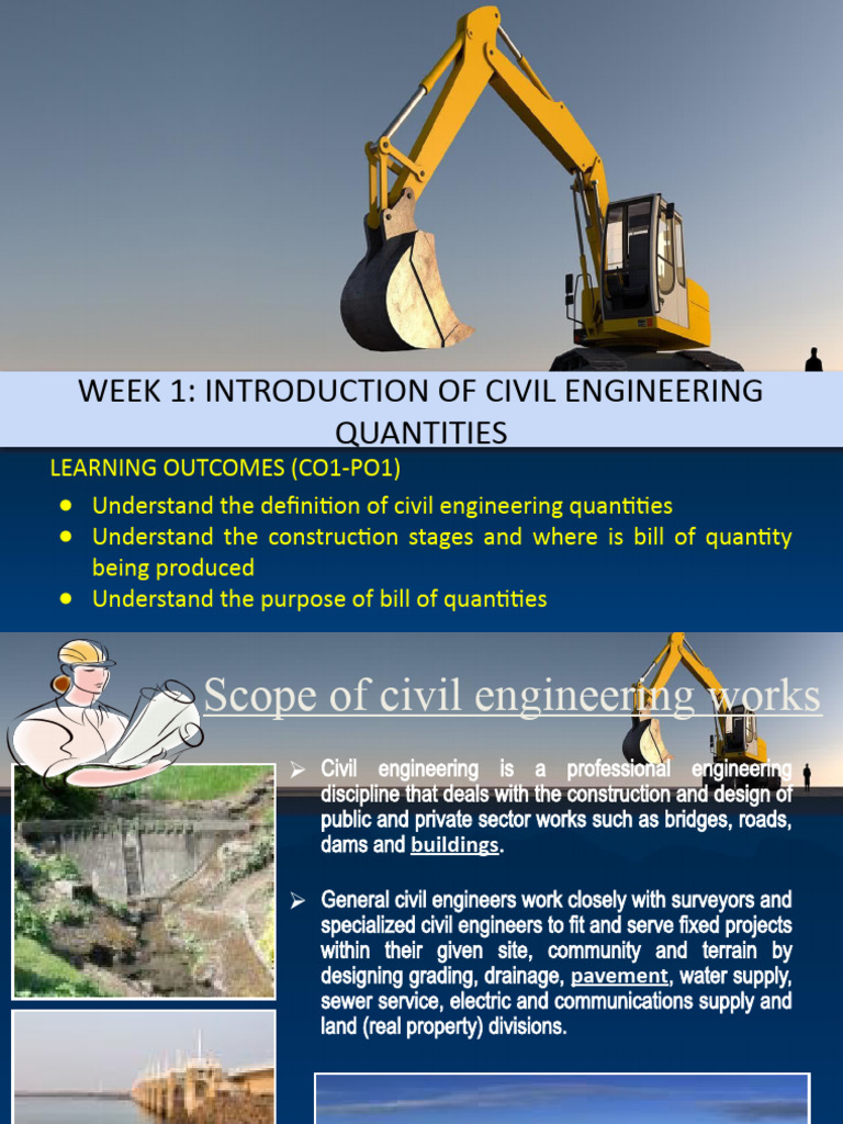 ECM442 Lecture 1 Introduction Eng Quantities | Download Free PDF | Specification (Technical ...