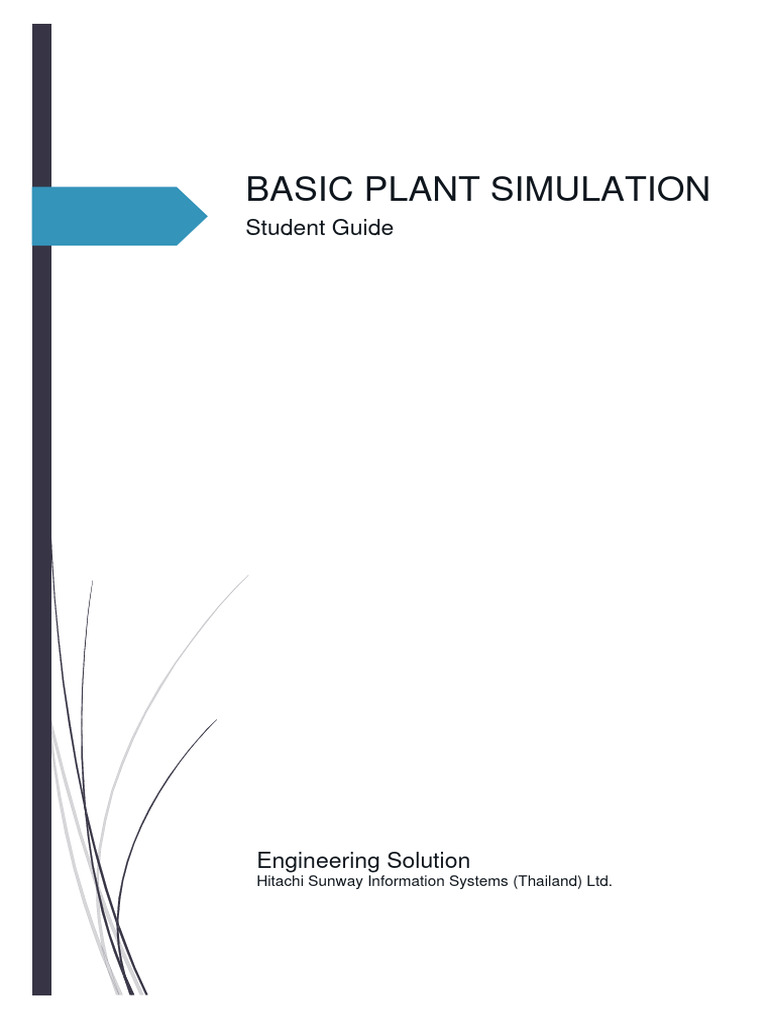 Basic Plant Simulation - Student Guide | PDF | Icon (Computing ...