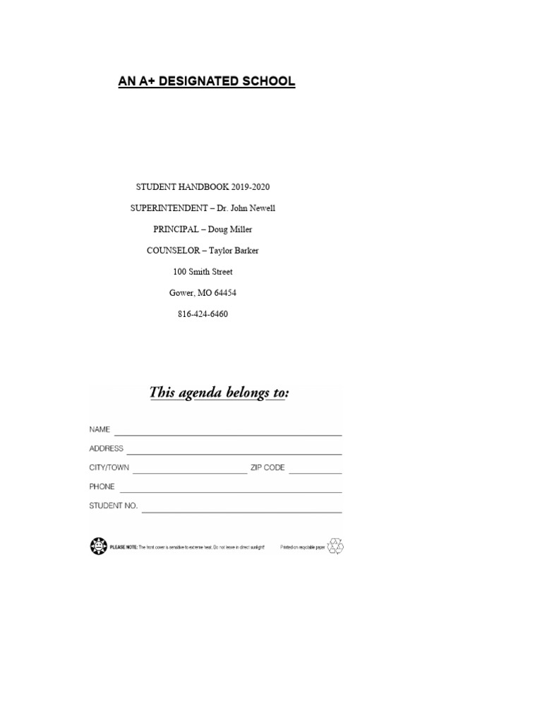 Small Handbook 2020-21 | PDF