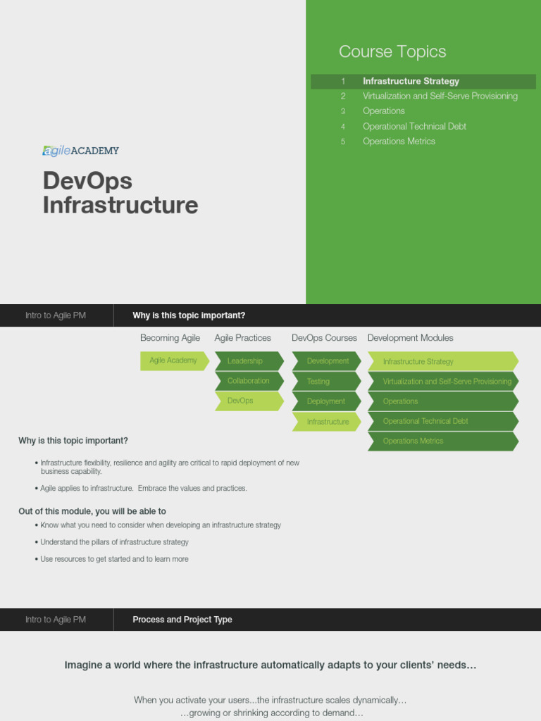 DevOps and Agile Infrastructur | PDF | Agile Software Development | Virtualization
