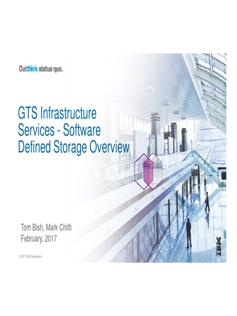 Software Defined Storage Pre | Download Free PDF | Computer Data Storage | Cloud Computing