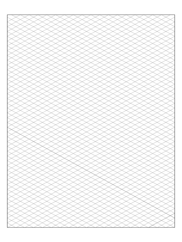 Hoja Isométrica | PDF