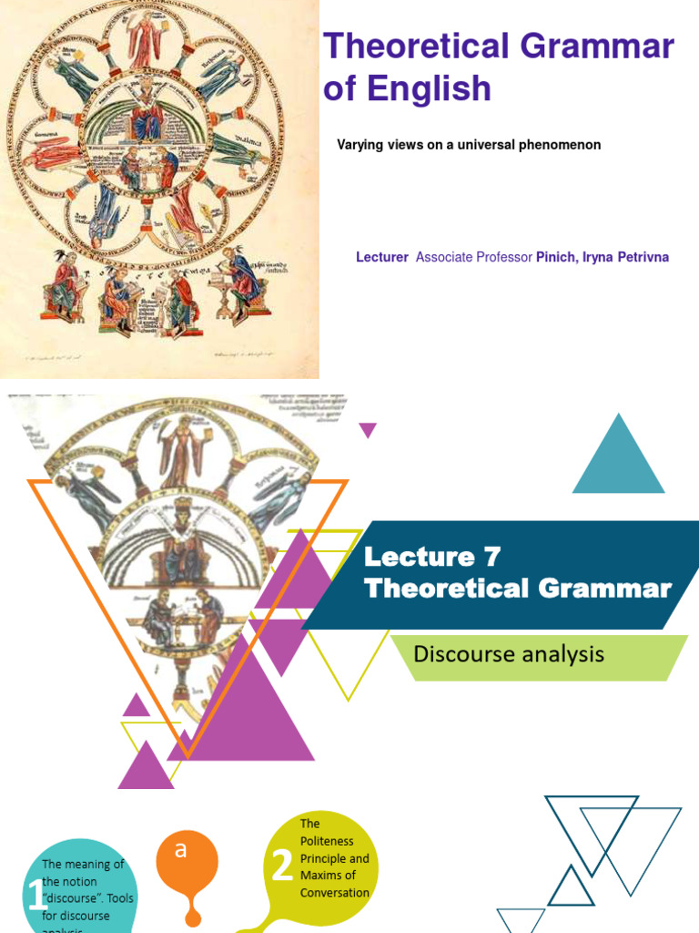 Lecture 7. Discourse Analysis | PDF