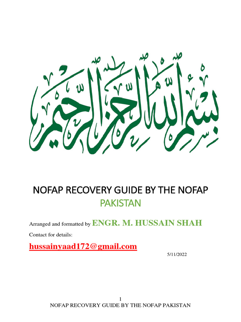 Revised Nofap Recovery Guide by The Nofap Pakistan | PDF