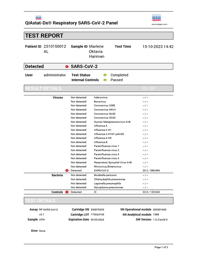 Marlene Octavia Hariman | PDF