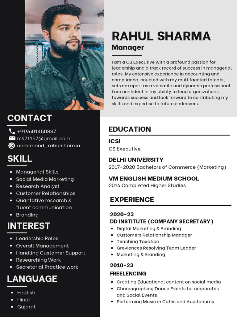 Rahul Resume | PDF Rahul Resume | PDF