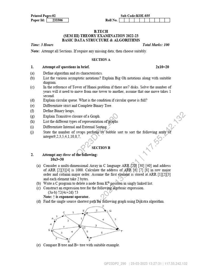 Basic Data-Structurealgorithms-Koe-03566 | PDF