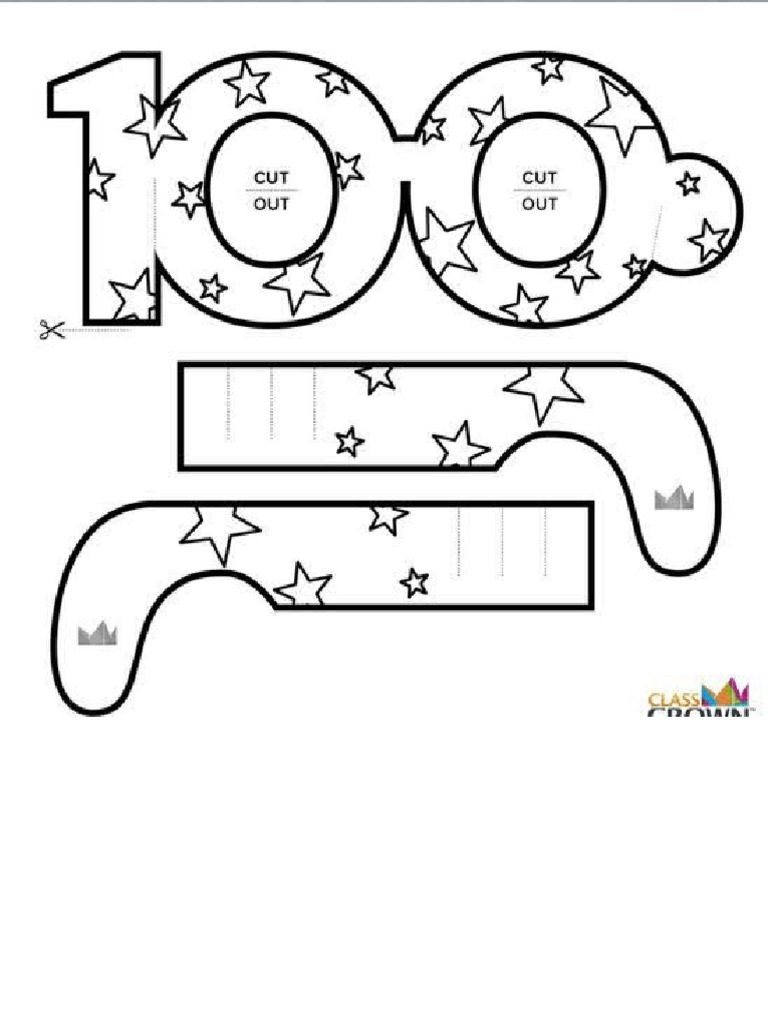 Lentes 100 Días de Clases | PDF