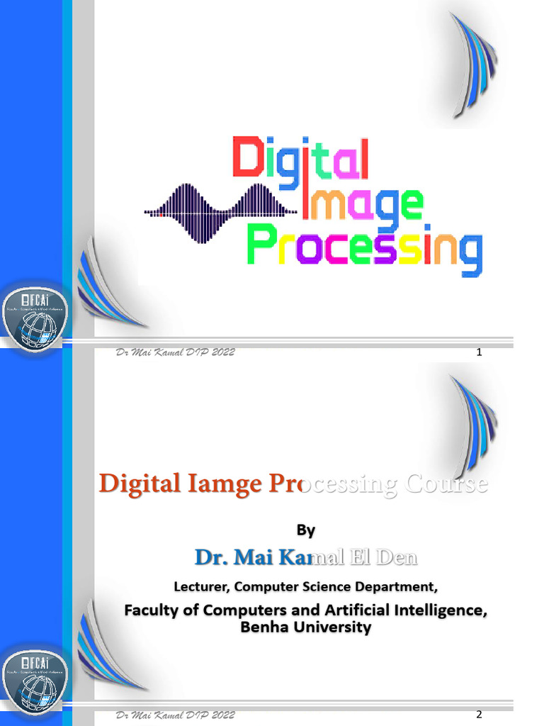 Digital Image Processing - Lecture-3 | PDF | Teaching Methods & Materials