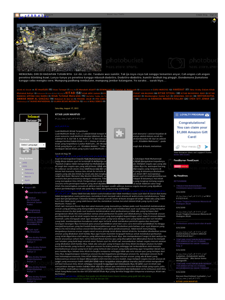 Kitab Lauh Mahfud Pdf