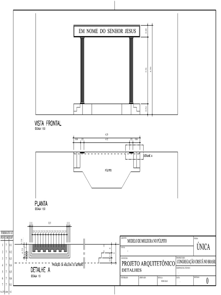 Modelos de Letreiro Interno | PDF