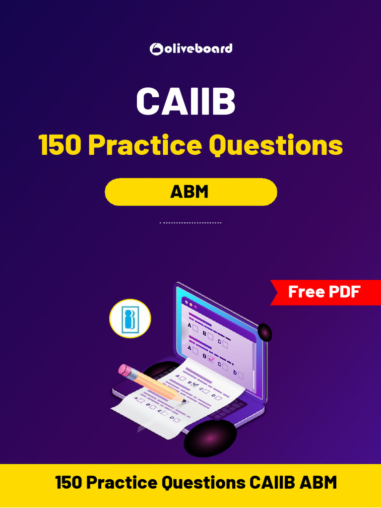 CAIIB ABM Practice Questions PDF | PDF | Business | Finance & Money ...