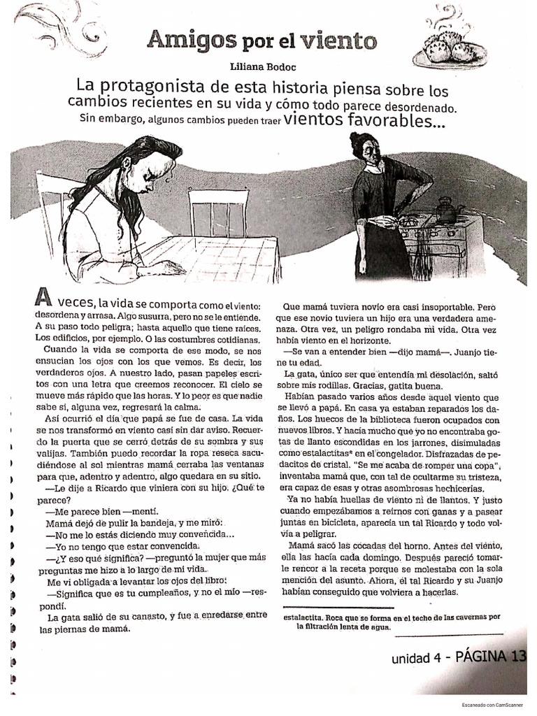 Cuento Amigos Por El Viento | PDF