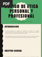 Ejemplos de Código de Ética Personal | PDF