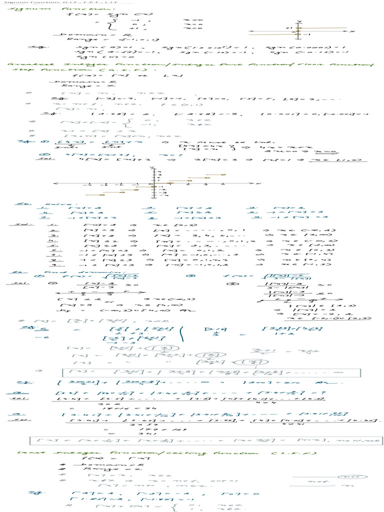Signum Function, G.I.F., F.P.F. | PDF
