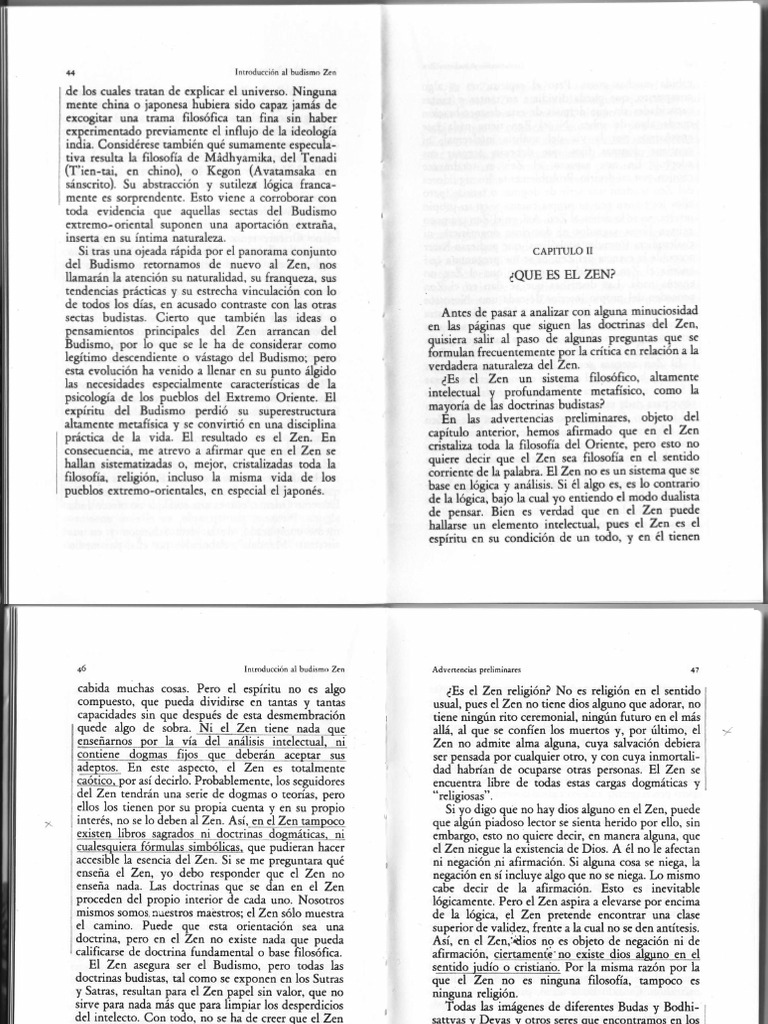 Suzuki Intr Al Budismo Zen | PDF | Filosofía