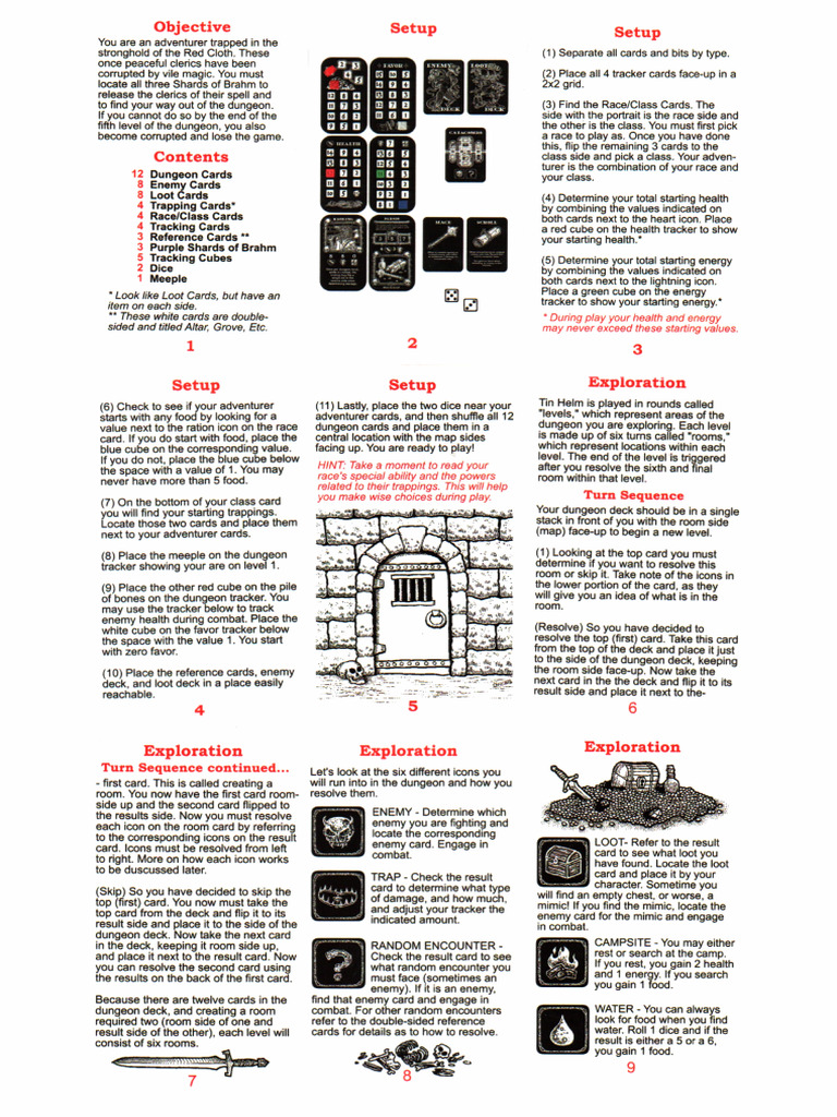Tin Helm - rules | PDF