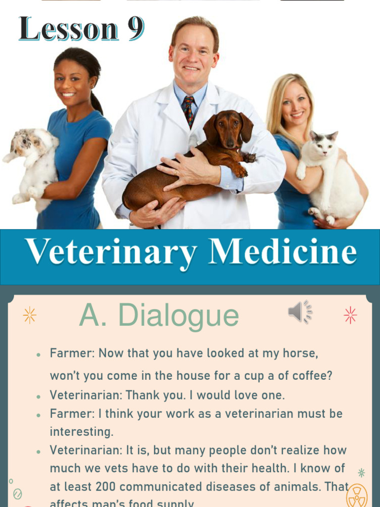 Lesson 9 Veterinary Medicine May 24, 2023 | PDF | Public Health ...