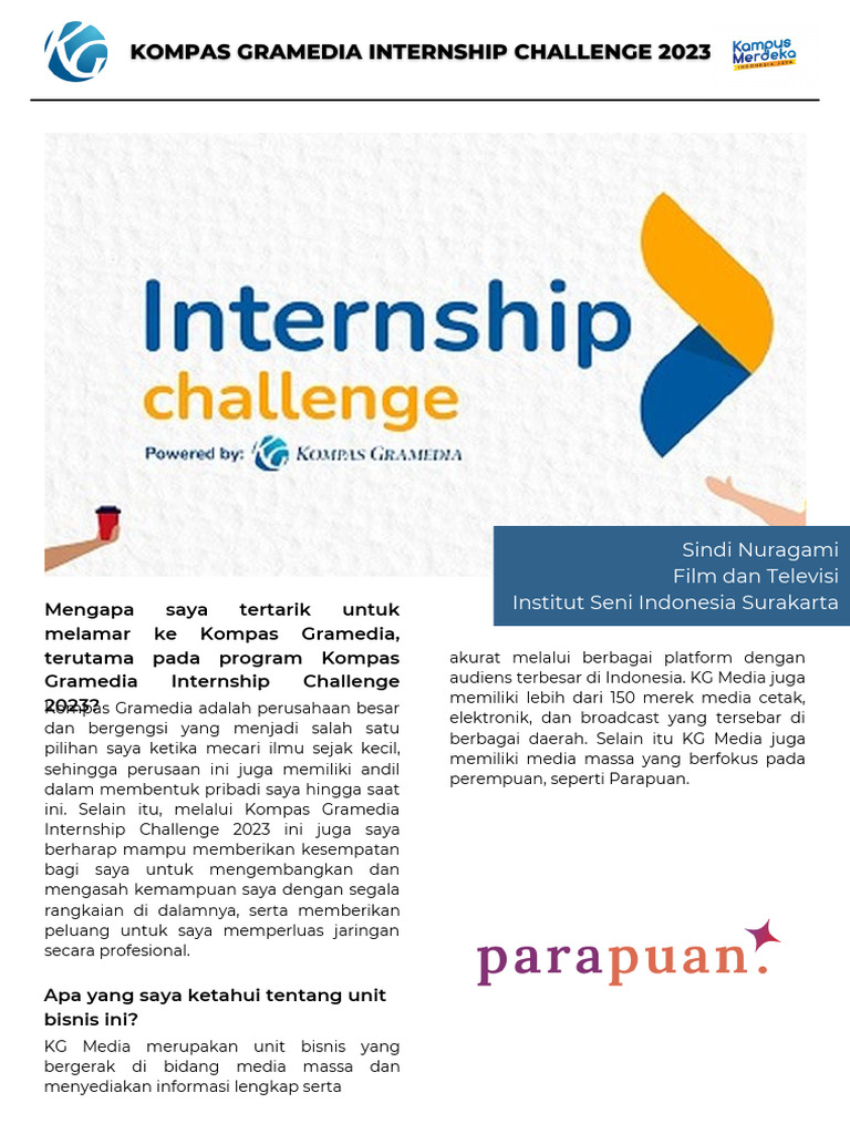 Dokumen Kompas Gramedia | PDF | Karier & Perkembangan | Ilmu Sosial