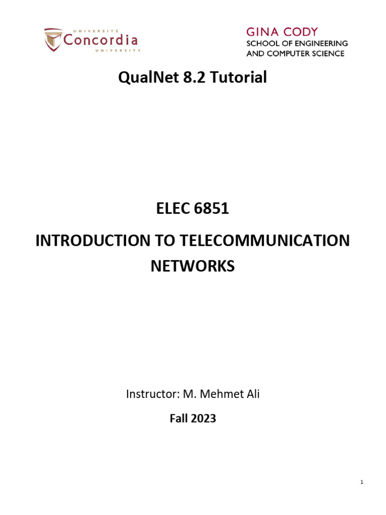 Qualnet_Tutorial_8.2 | PDF