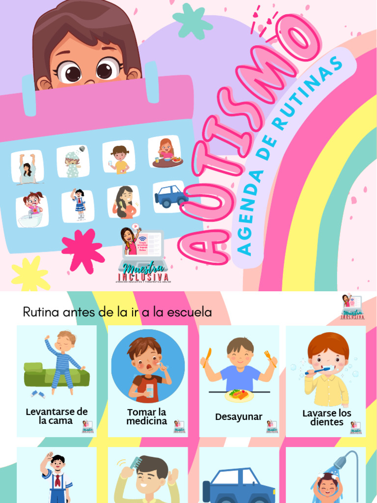 Rotina Diária para Crianças com Autismo | PDF