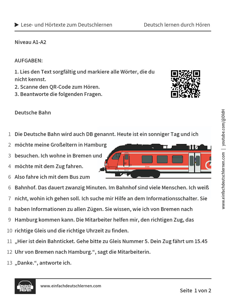 Deutsche Bahn | PDF
