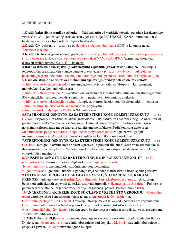 MIKROBIOLOGIJA | PDF
